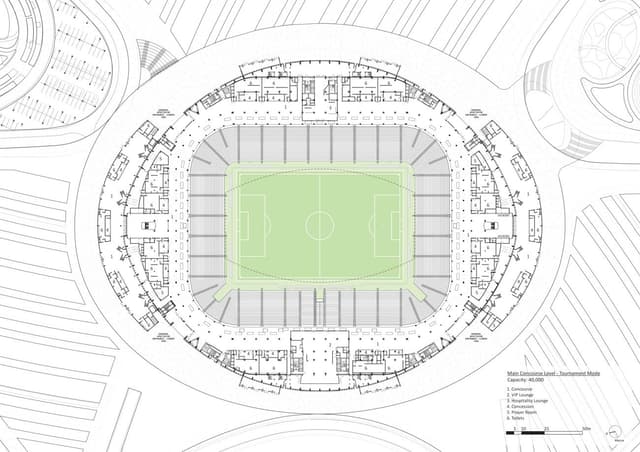 Al Janoub Stadium - Danish Architecture Center - DAC